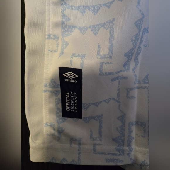 Umbro | Shirts | Umbro White And Blue Mens Shirt | Poshmark